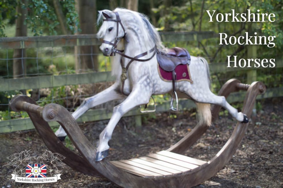 Victorian Style Rocking Horses Hand Carved & Made in the UK